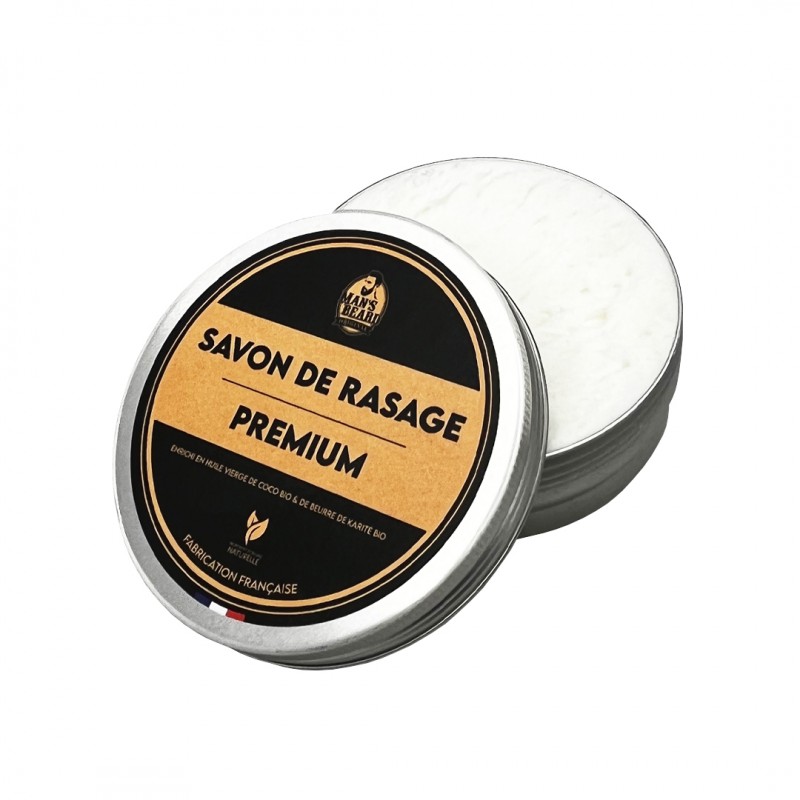 Man's Beard - Savon de Rasage - Fabriqué en France - 100ml